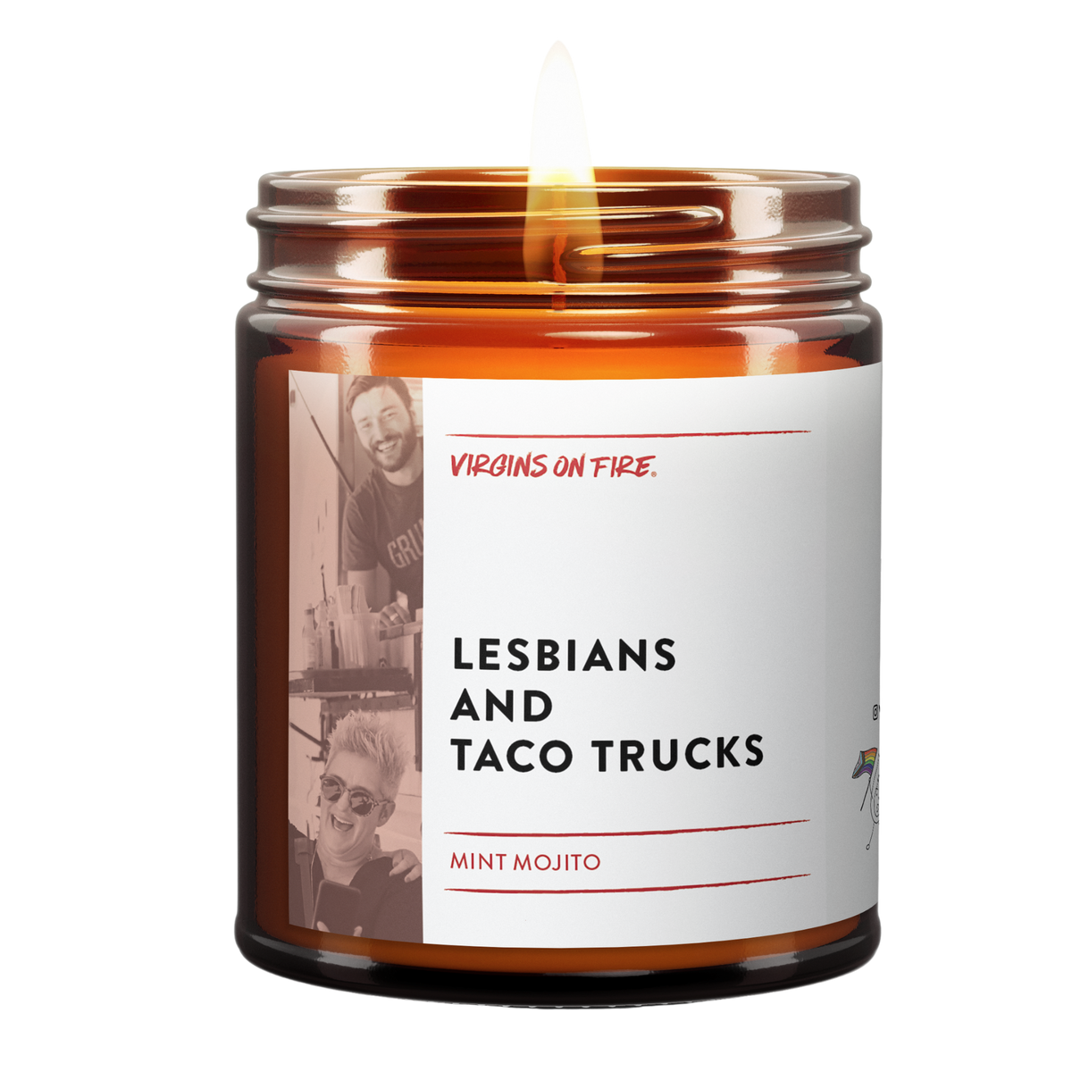 LESBIANS & TACO TRUCKS Margarita Candle 100% Soy Handmade in Brooklyn ...